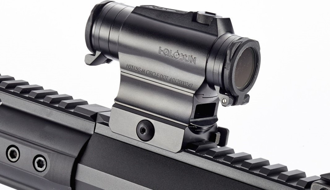 Обзор HOLOSUN HS515GM. Коллиматорный прицел с 12 режимами яркости