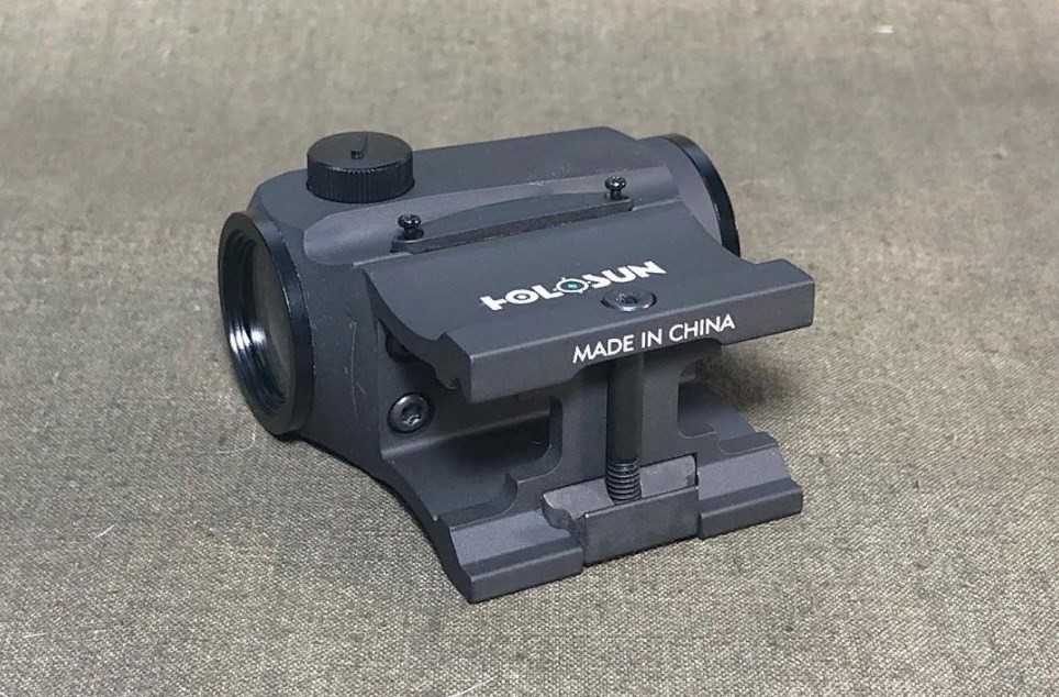 Обзор HOLOSUN HE403B-GR. Элитный коллиматорный прицел с зеленой меткой ...